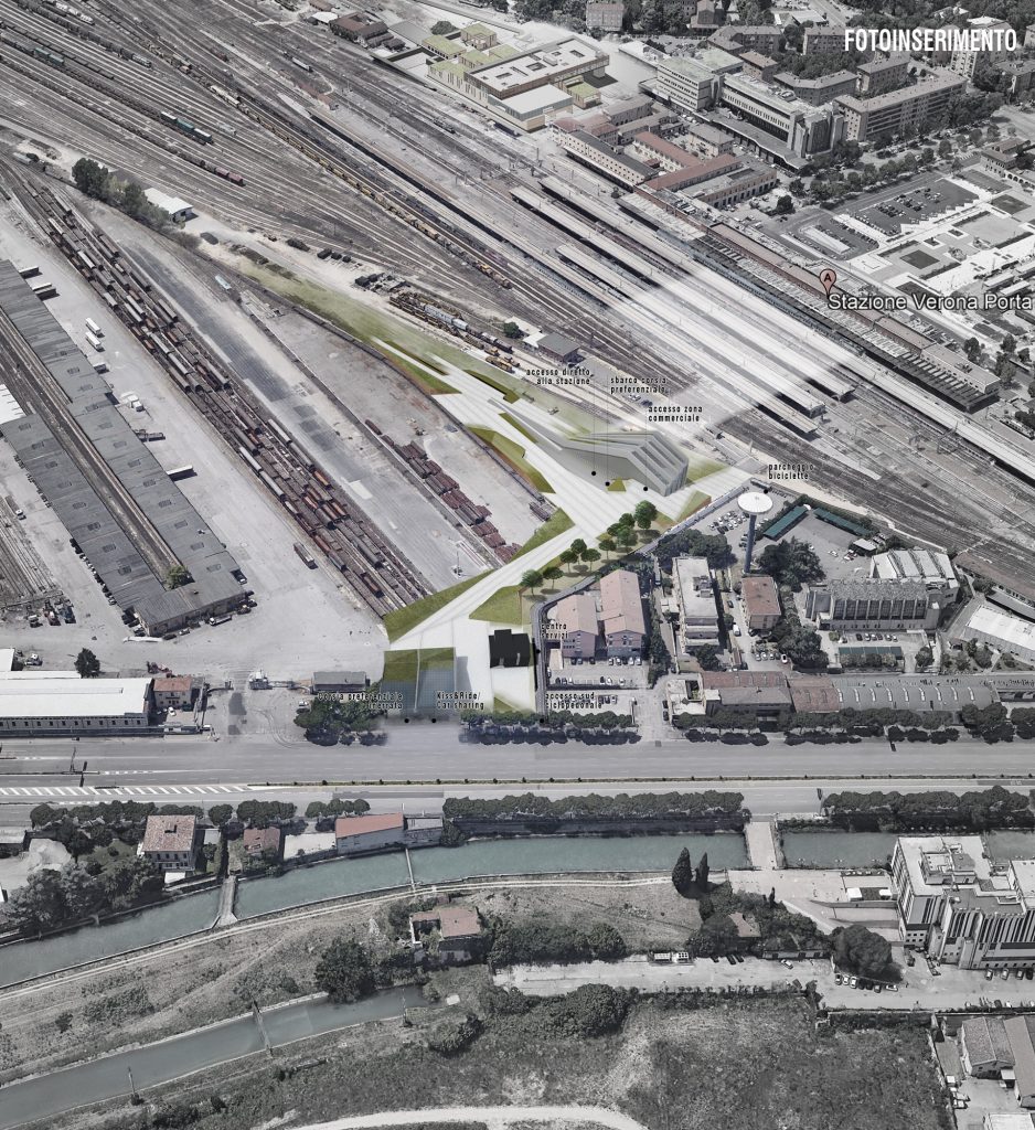 Concept project | Verona Porta Nuova Station: South Entrance – Intera